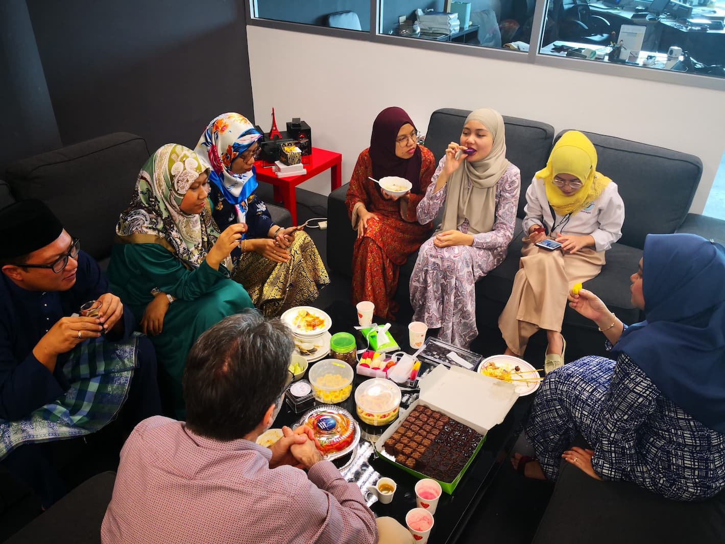 Selamat Hari Raya Open House 2018 at our office - MY Evolution